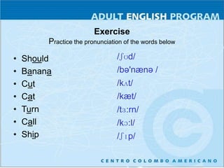 Ipa pronunciation session[1] | PPTX