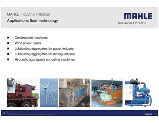IPAR MAHLE Industrial Filtration 2010 Presentation | PDF