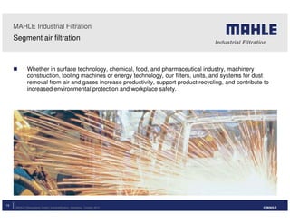 IPAR MAHLE Industrial Filtration 2010 Presentation | PDF