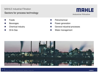 IPAR MAHLE Industrial Filtration 2010 Presentation | PDF