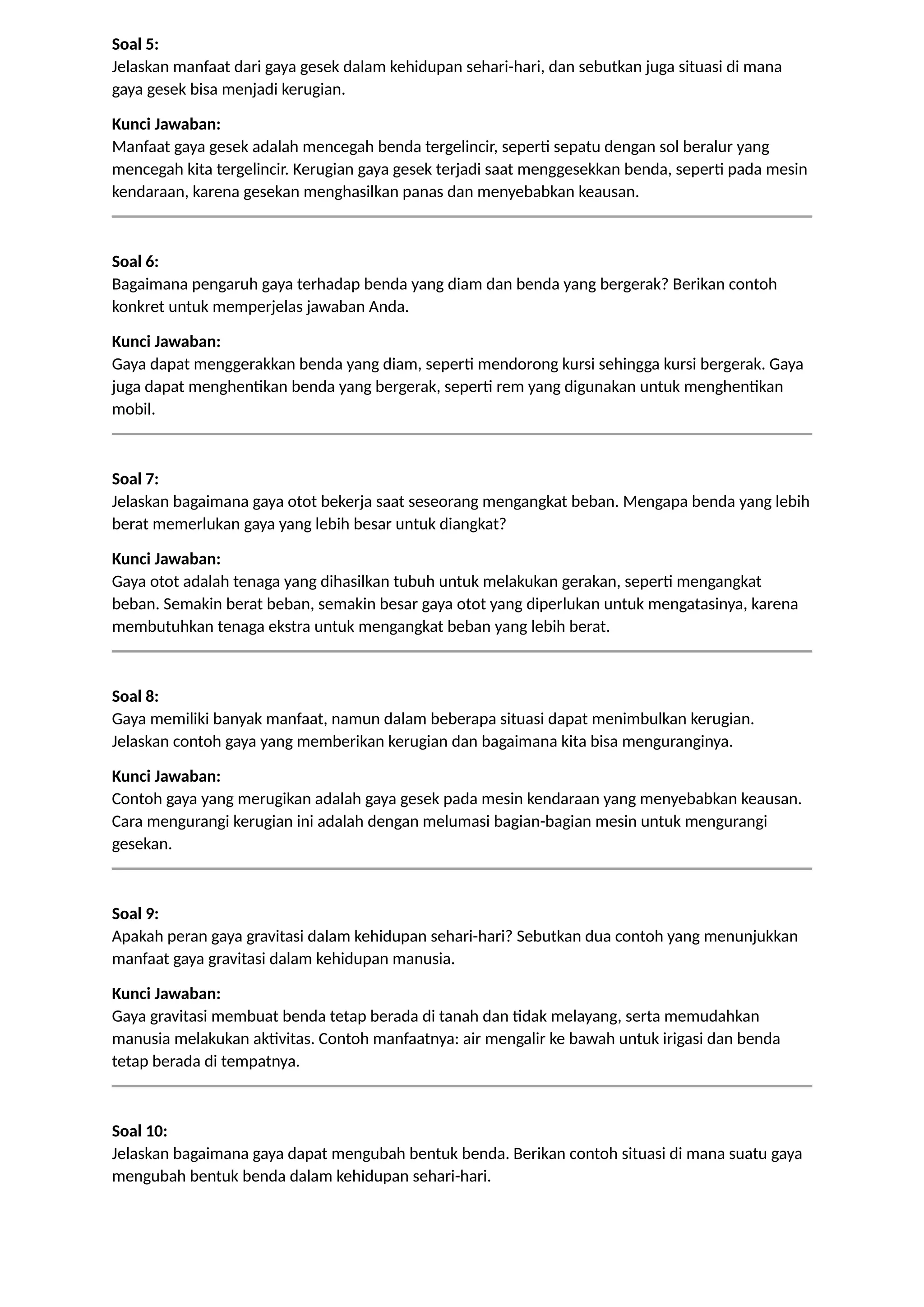 Soal IPAS Kelas 4 bab 3.................................................................... | DOCX