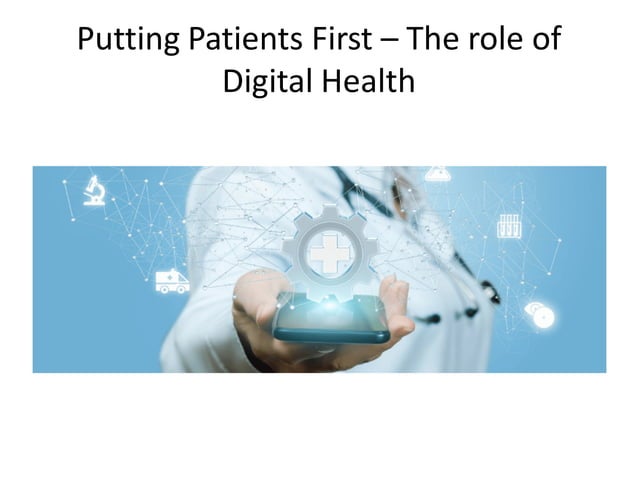 Putting Patients First - what doctors expect from healthcare startups | PPT