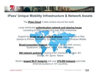 iPass corporate presentaion | PDF | Telecommunications Industry ...