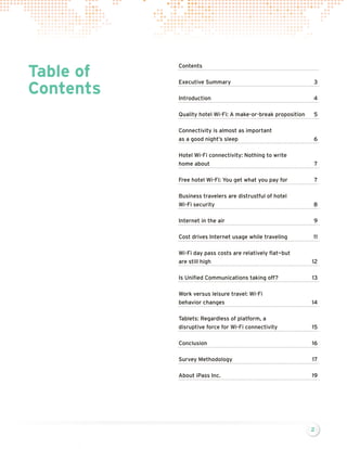 iPass Mobile Workforce Report Q32013 | PDF | Business Travel | Travel Type