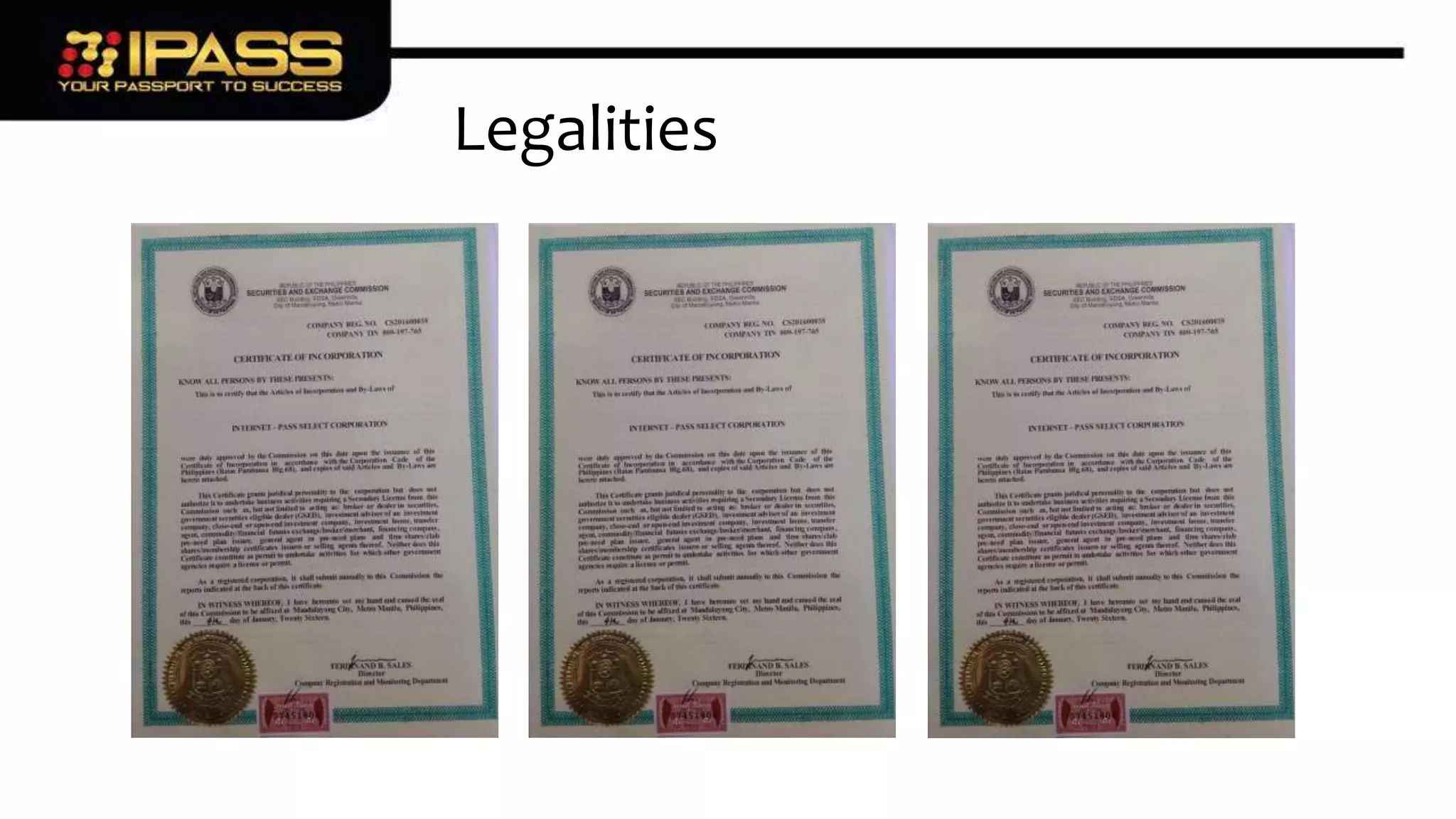 Ipass presentation | PPTX