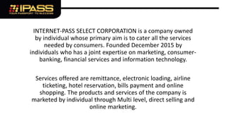 Ipass presentation | PPTX