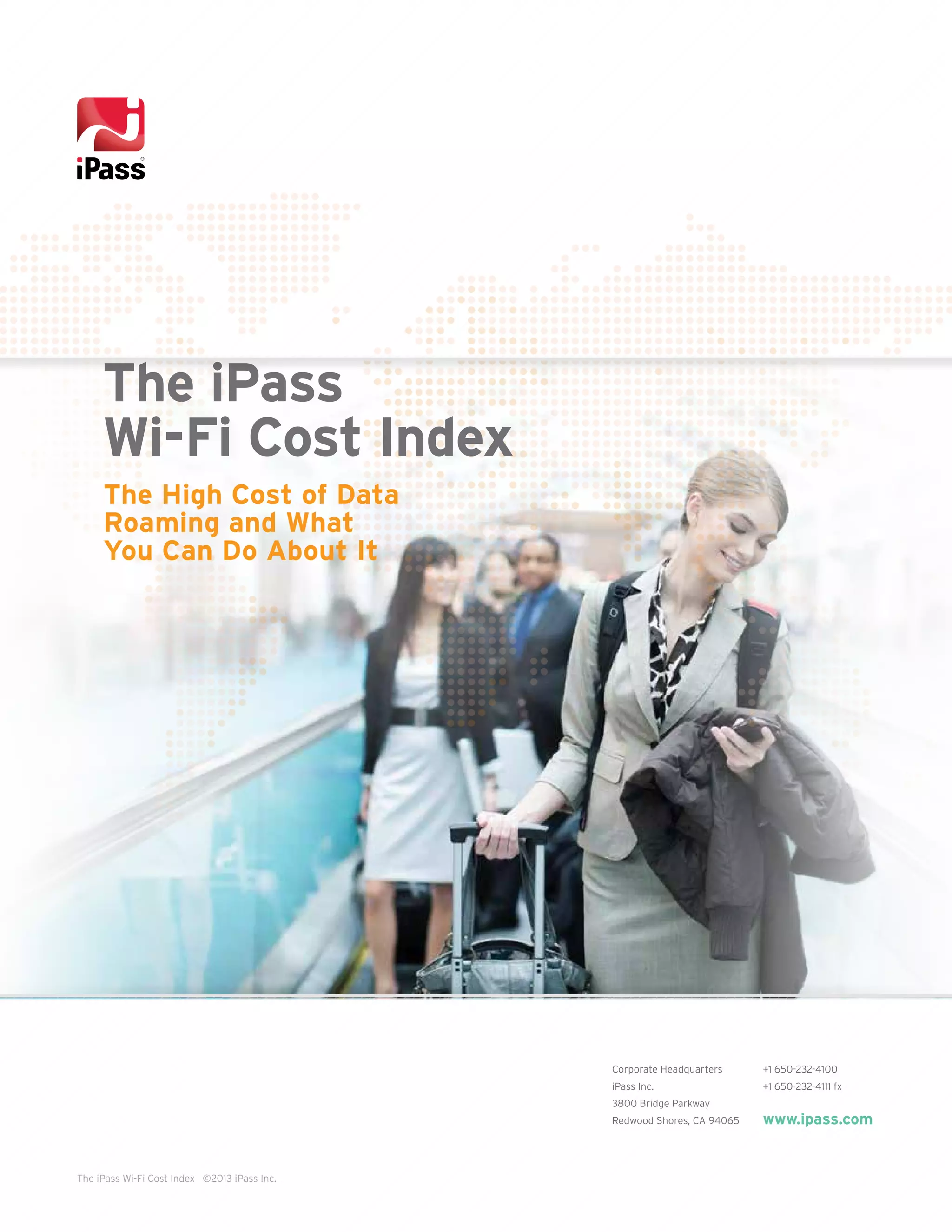 iPass Wi-Fi Cost Index | PDF