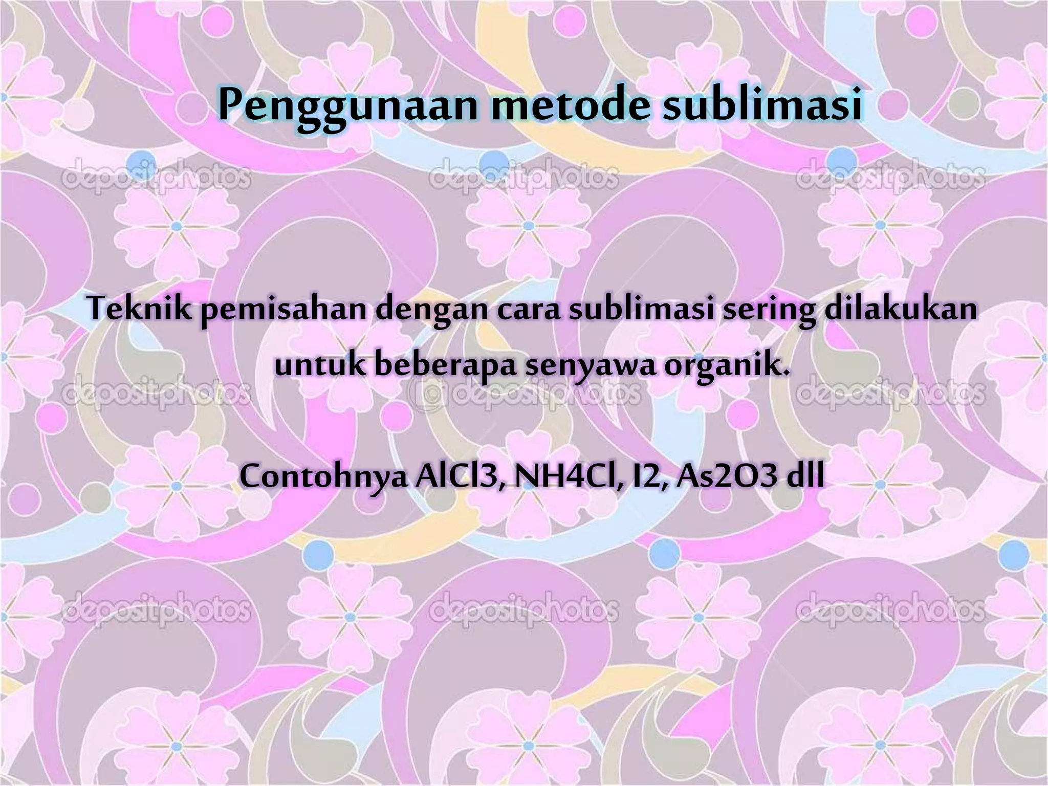 Ipa sublimasi (kel. 5) | PPTX