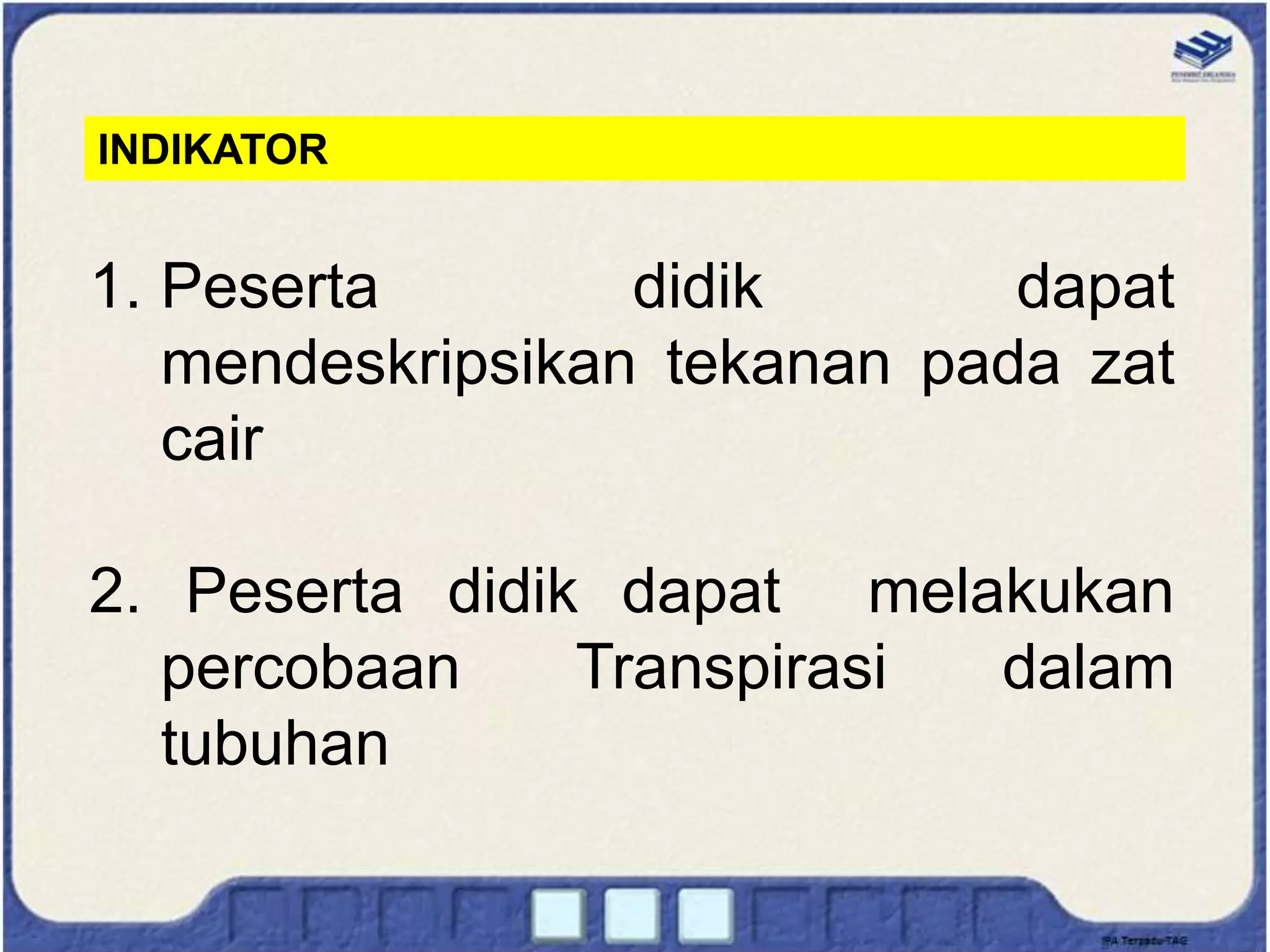 IPA Terpadu VIII - Bab 8 Tekanan pada Zat Cair.ppt