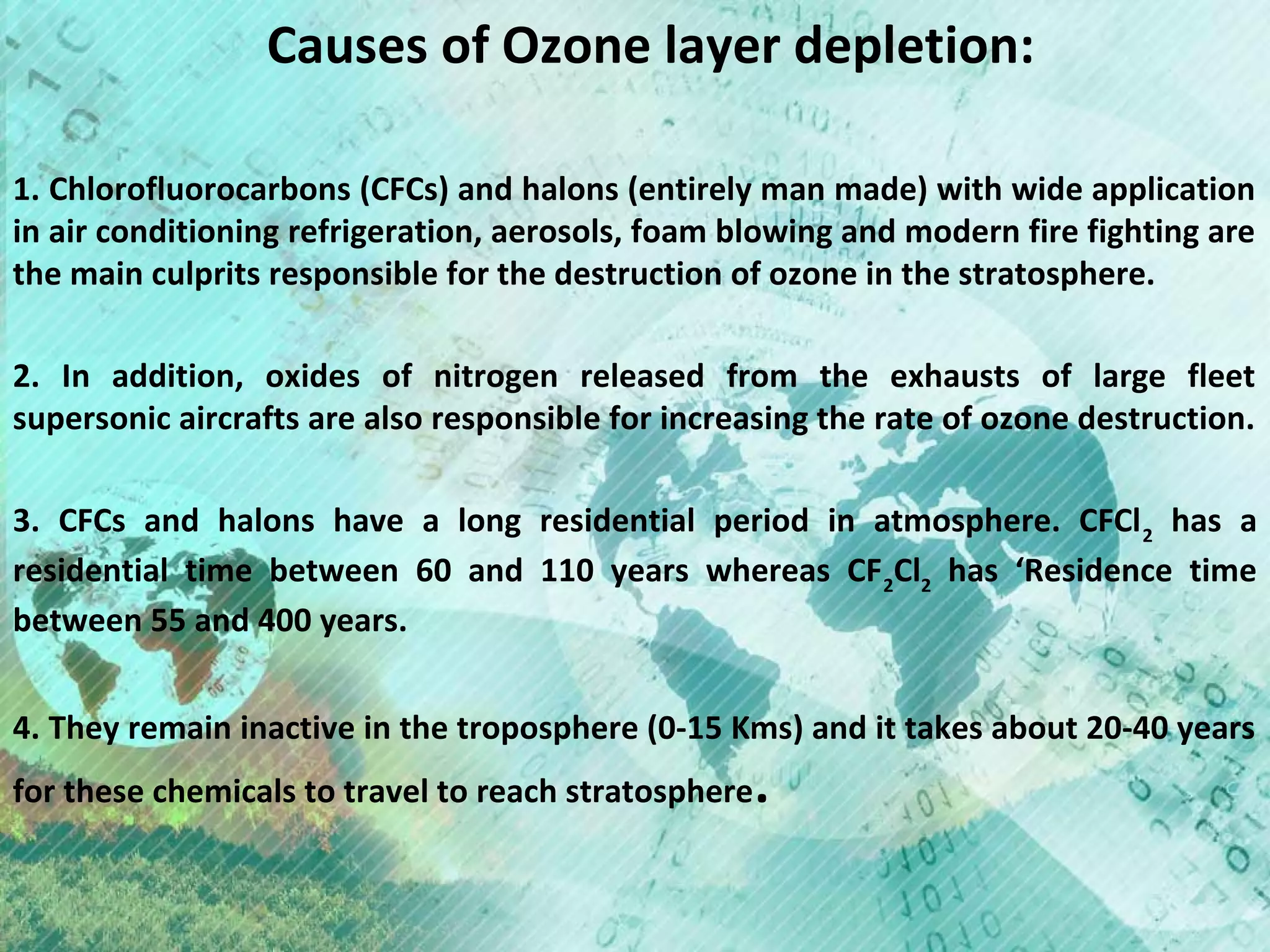 Acid rain, ozone depletion, Global warming | PPT