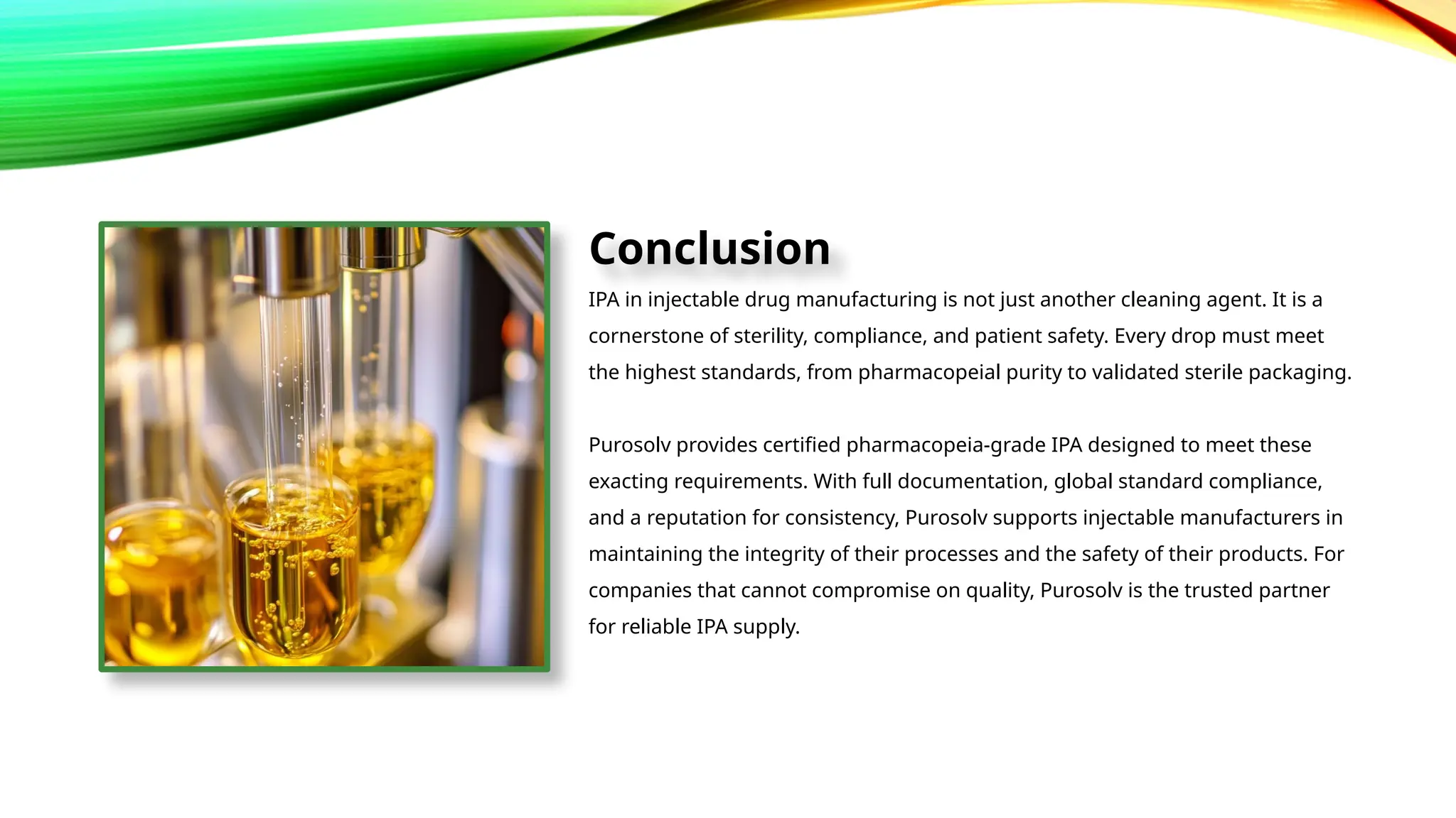 IPA Guidelines in Injectable Drug Manufacturing Units | PPTX