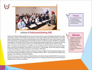 IPBIndia PGCRB Brochure | PDF