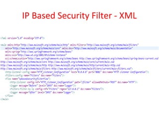 IP Based Security Filter in Mule | PPT