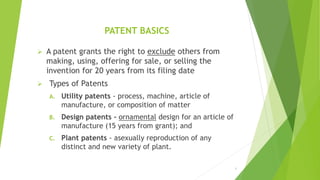 Patent, Trademark, Copyright Protection | PPT