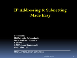 Ip basics | PPT