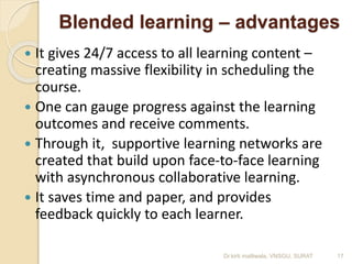 Blended learning a new way for students | PPTX