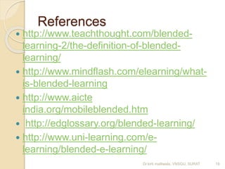 Blended learning a new way for students | PPTX