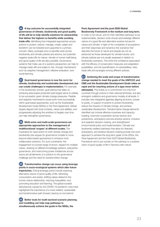 IPBES & IPCC : Biodiversity and Climate change report | PDF | Environment | Science