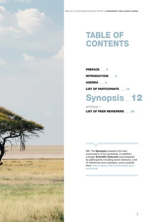 IPBES & IPCC : Biodiversity and Climate change report | PDF ...