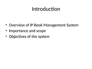 IP_Book_Management_System.pp kkkjkjhhhtx | PPTX