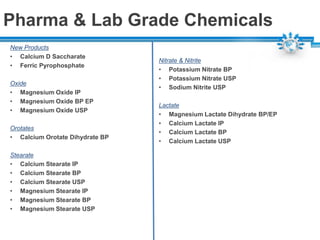 IP BP USP PHARMA GRADE CHEMICALS PAT IMPEX | PDF