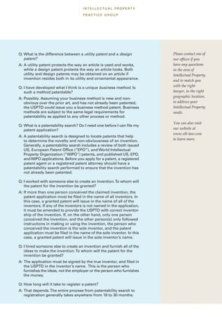 Intellectual Property Brochure | PDF