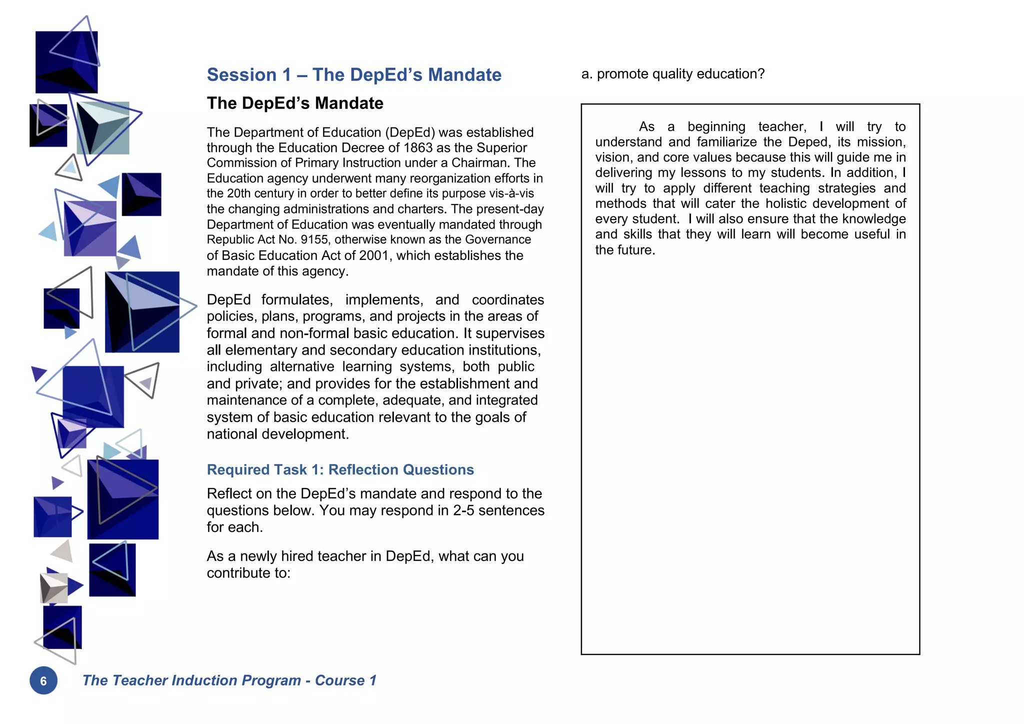 IPBT COURSE 1 with answer | PDF