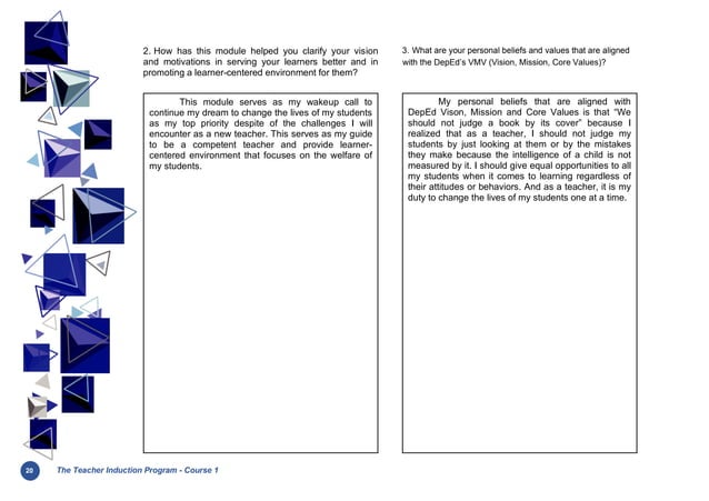 IPBT COURSE 1 with answer | PDF | Professional School | Postgraduate ...