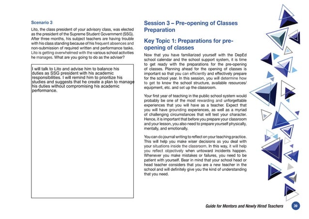 The teacher induction program - course 1 | PDF