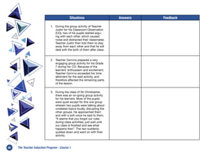 The teacher induction program - course 1 | PDF