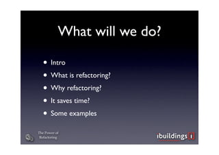 The Power of Refactoring | PDF