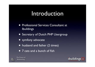 The Power of Refactoring | PPT