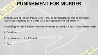 Culpable Homicide and Murder | PPTX