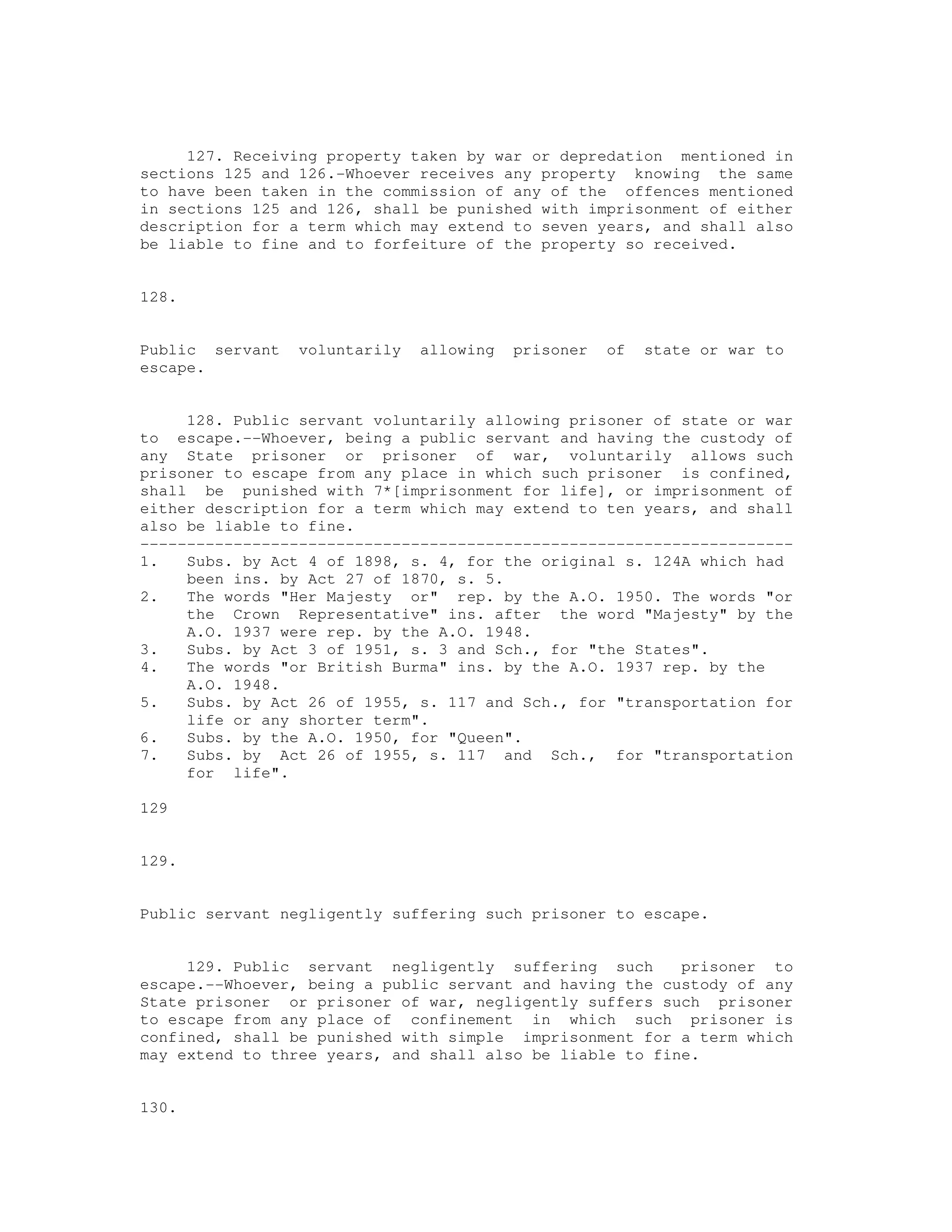 Bare Act- The Indian Penal Code, 1860 | PDF