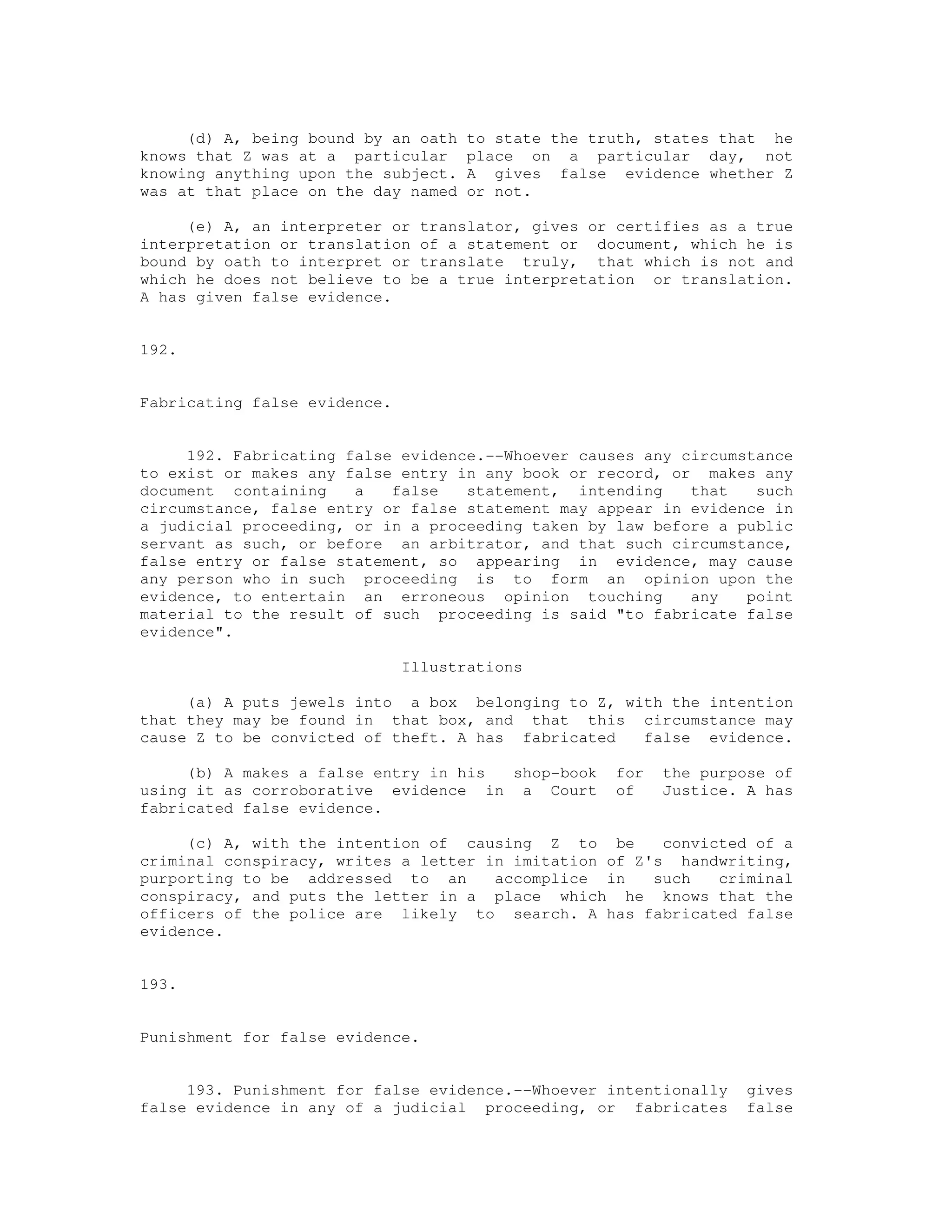 Bare Act- The Indian Penal Code, 1860 | PDF