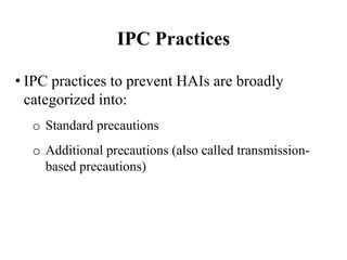 IPC.ppt | Infectious Diseases | Diseases and Conditions