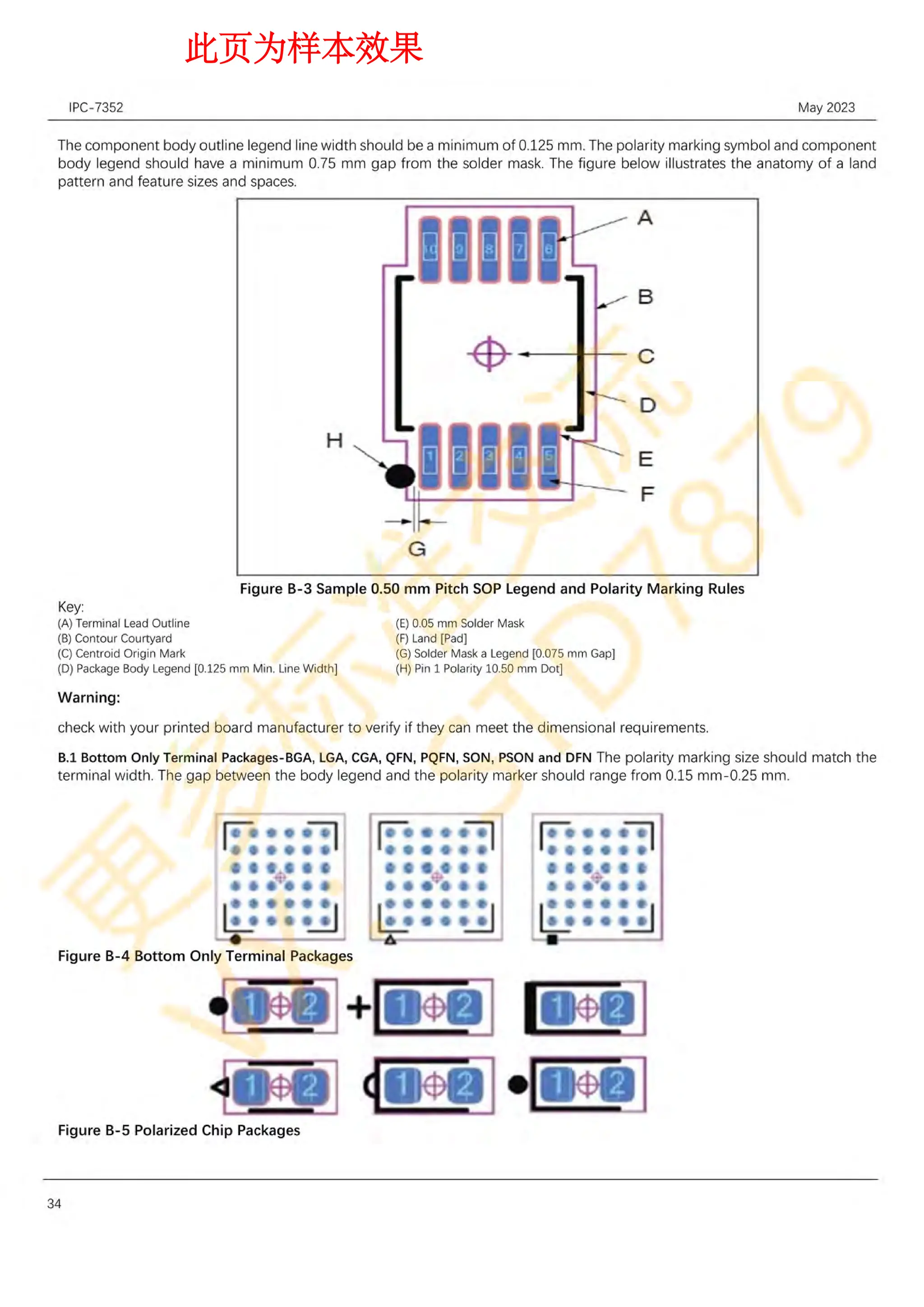 IPC-7352_2023 Generic Guideline for Land Pattern Designpdf | PDF