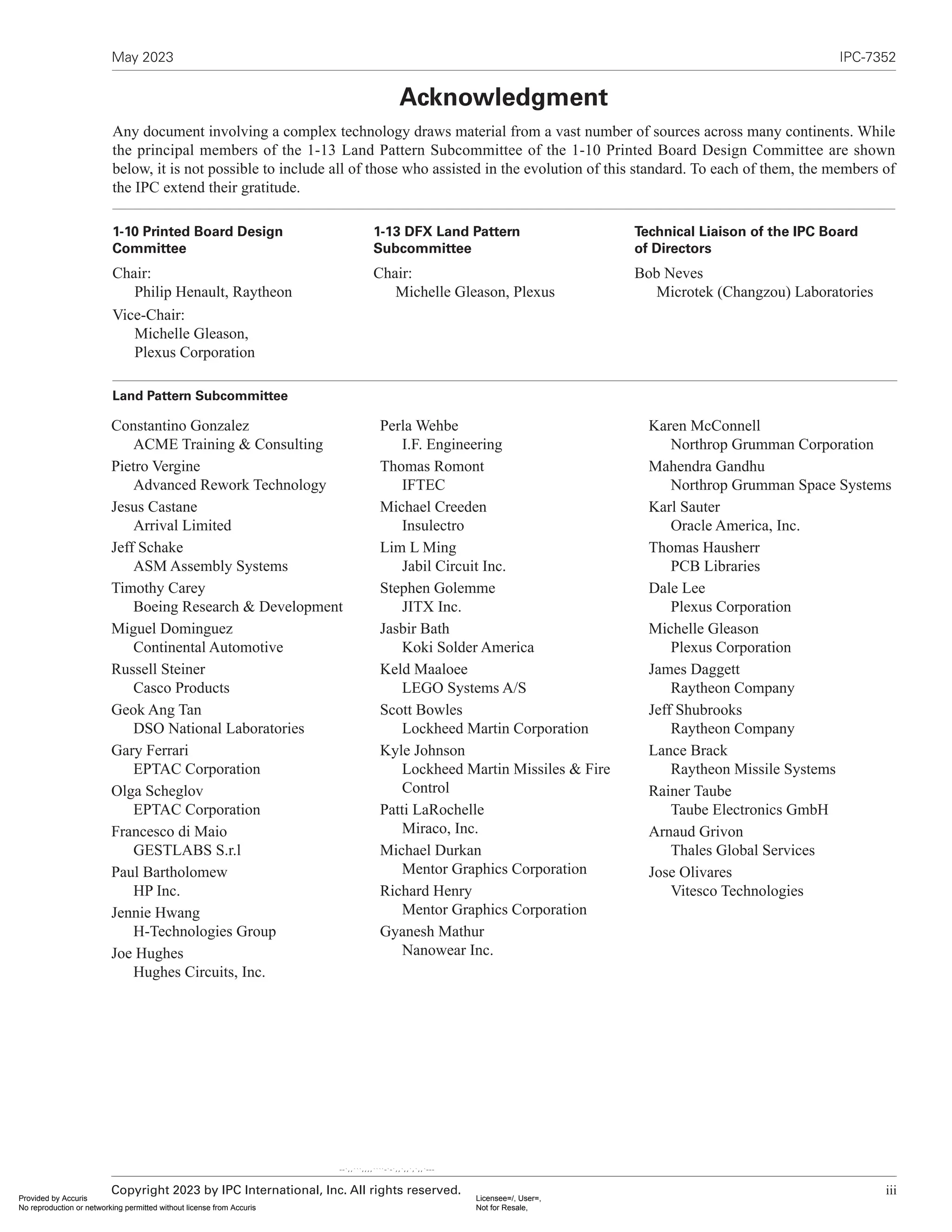 IPC-7352_2023 Generic Guideline for Land Pattern Designpdf | PDF