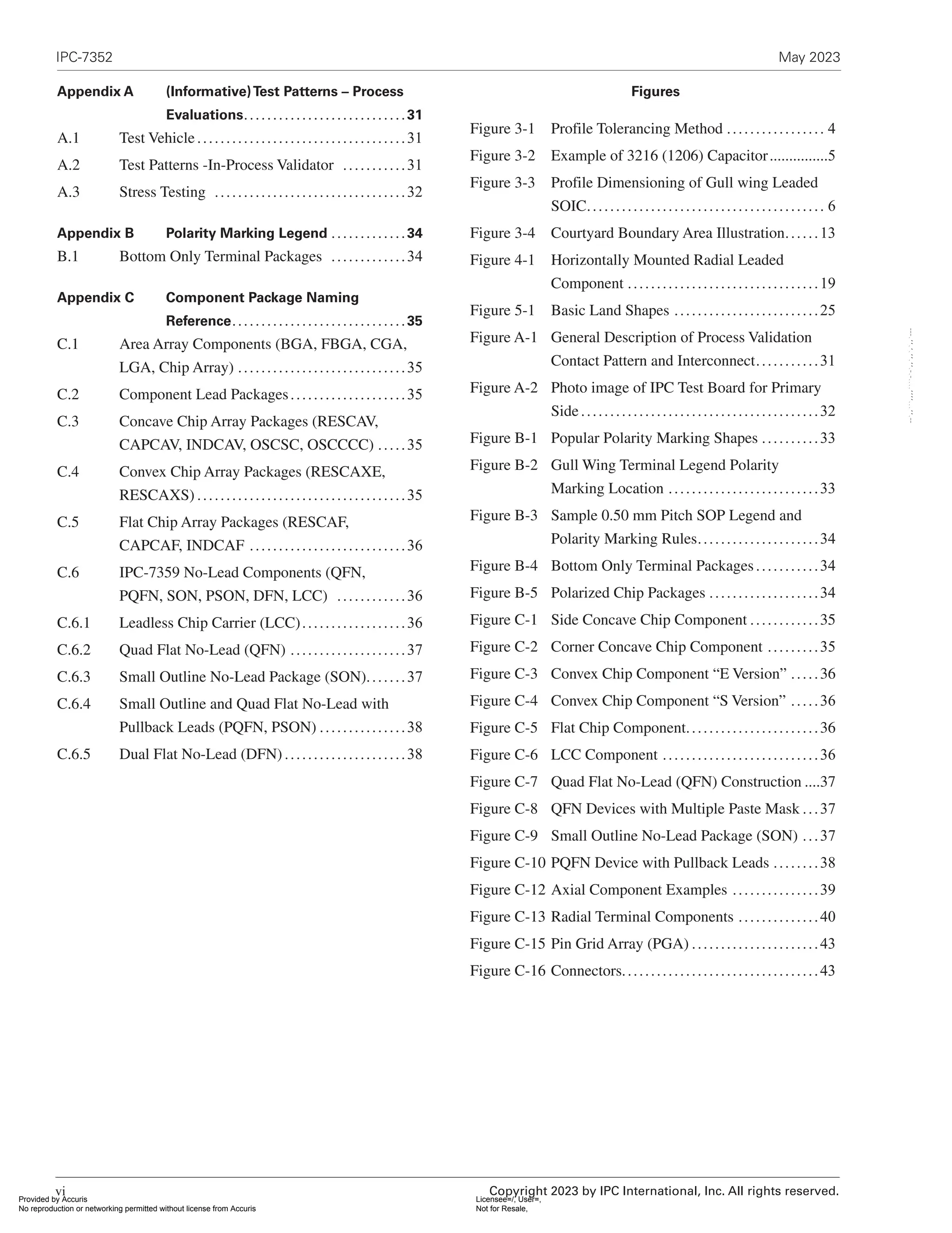 IPC-7352_2023 Generic Guideline for Land Pattern Designpdf | PDF