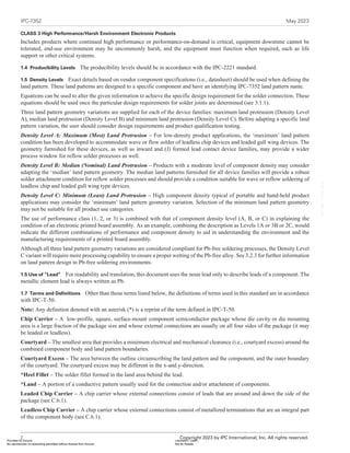 IPC-7352_2023 Generic Guideline for Land Pattern Designpdf | PDF