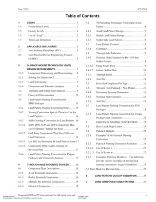 IPC-7352_2023 Generic Guideline for Land Pattern Designpdf | PDF