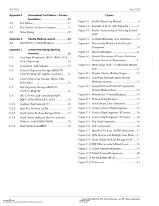 IPC-7352_2023 Generic Guideline for Land Pattern Designpdf | PDF