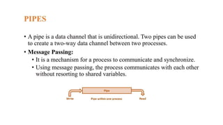 inter-process communication approaches and its usage | PPT