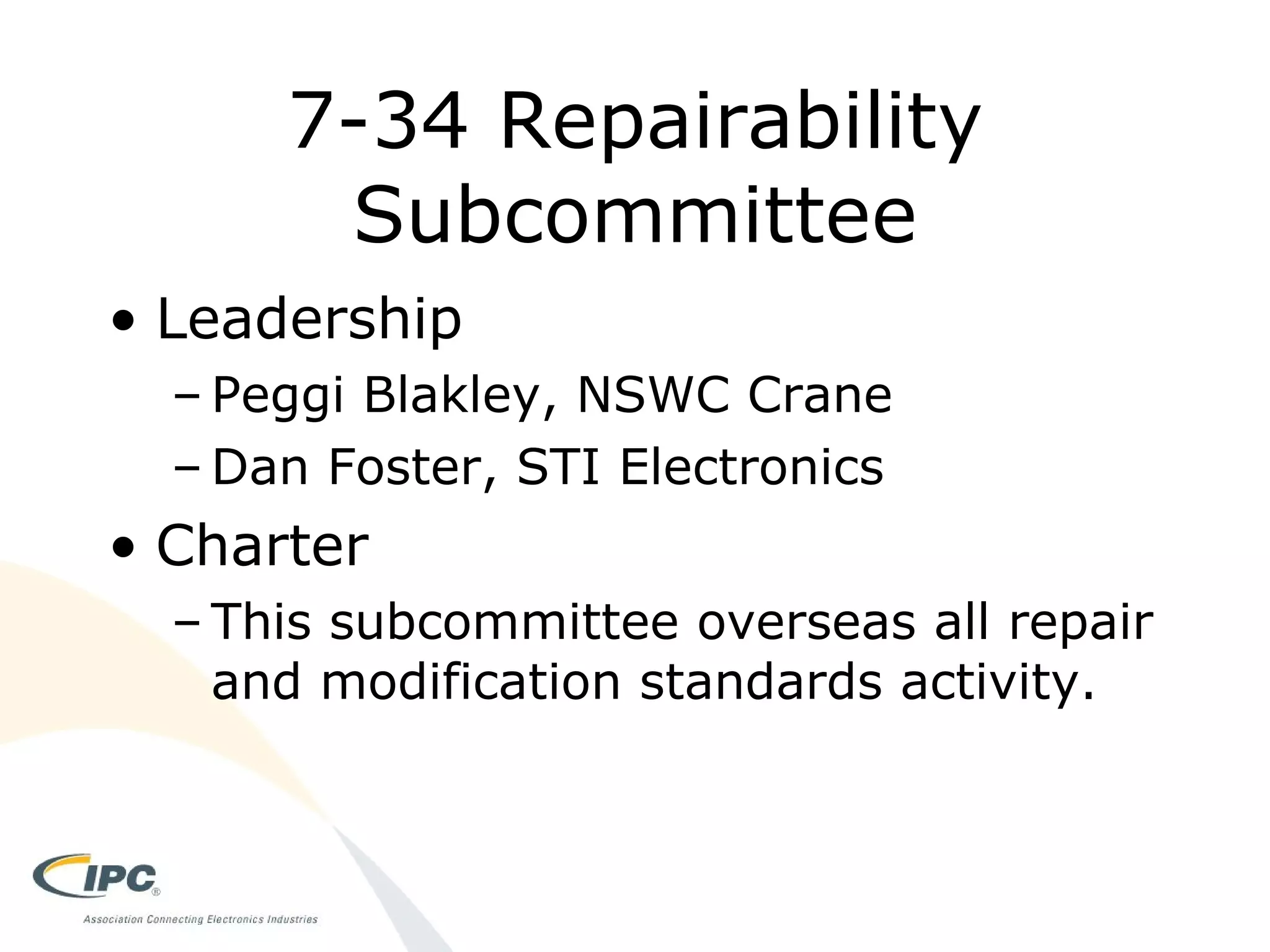 IPC 7711/7721 Revision B Rework, Modification & Repair of Electronic ...