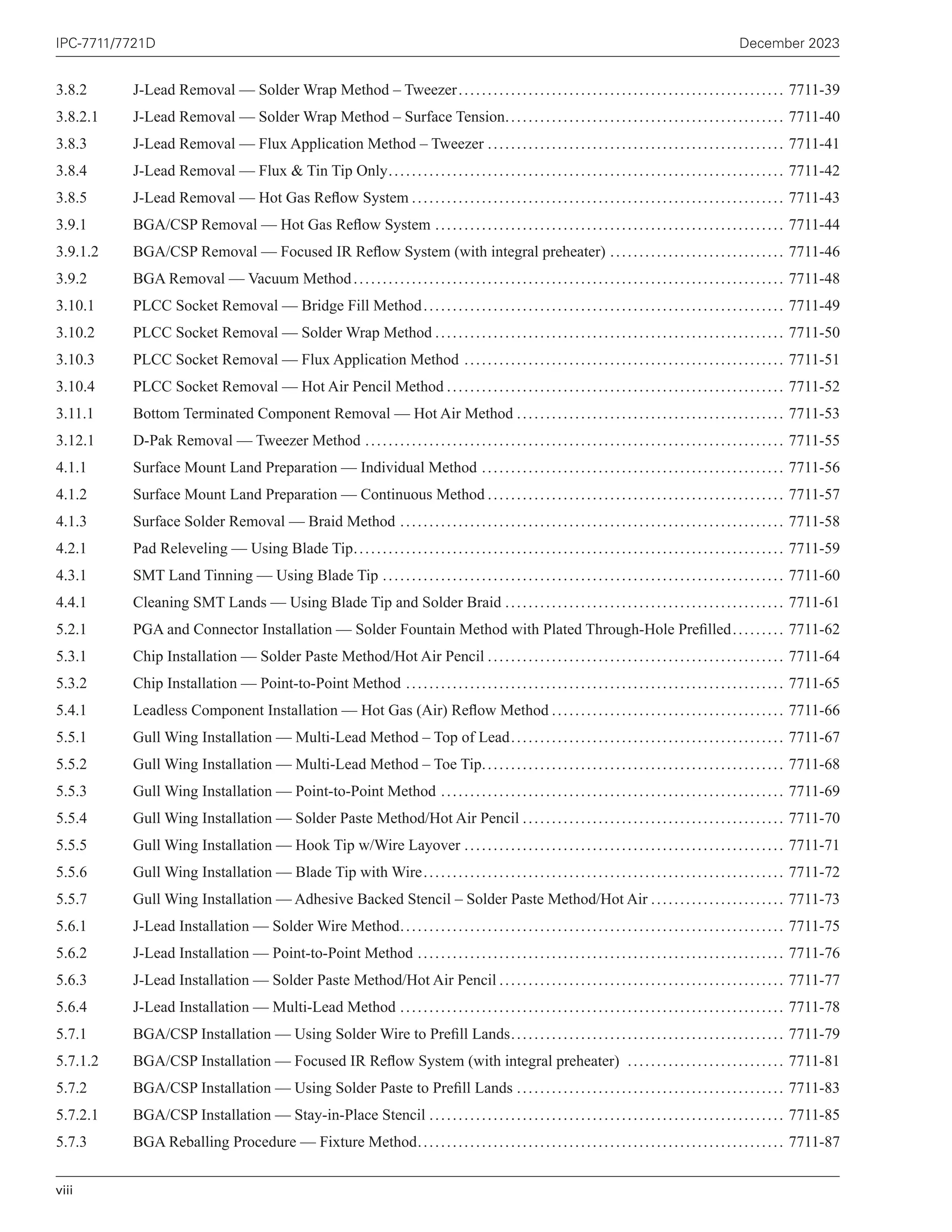 IPC-7711D-7721D_ EN 2023 TOC Rework, Modification and Repair of ...
