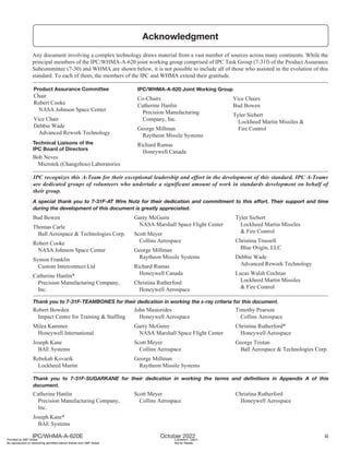 IPC-WHMA-A-620E EN. Requirements and acceptance for cable and wire ...