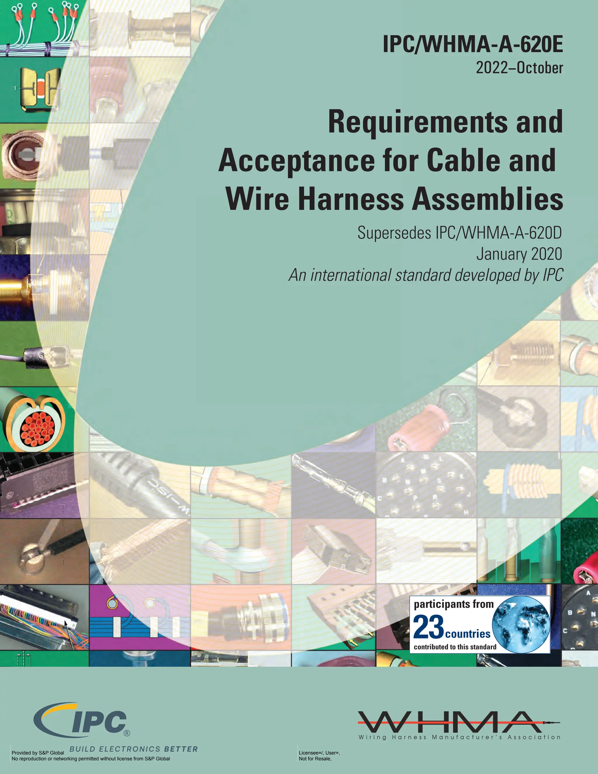 IPC-WHMA-A-620E EN 2022 Requirements and Acceptance for Cable and Wire ...