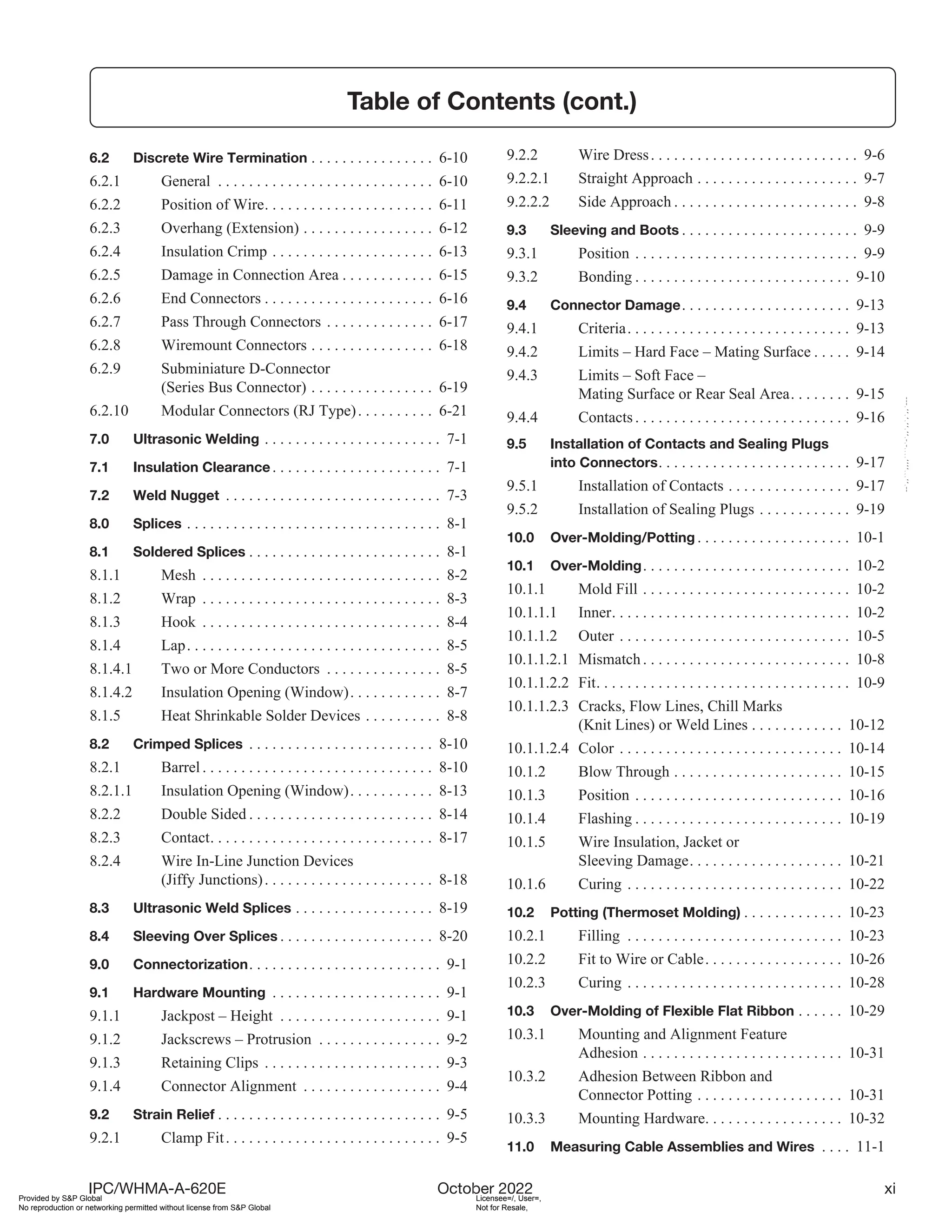 IPC-WHMA-A-620E EN 2022 Requirements and Acceptance for Cable and Wire ...