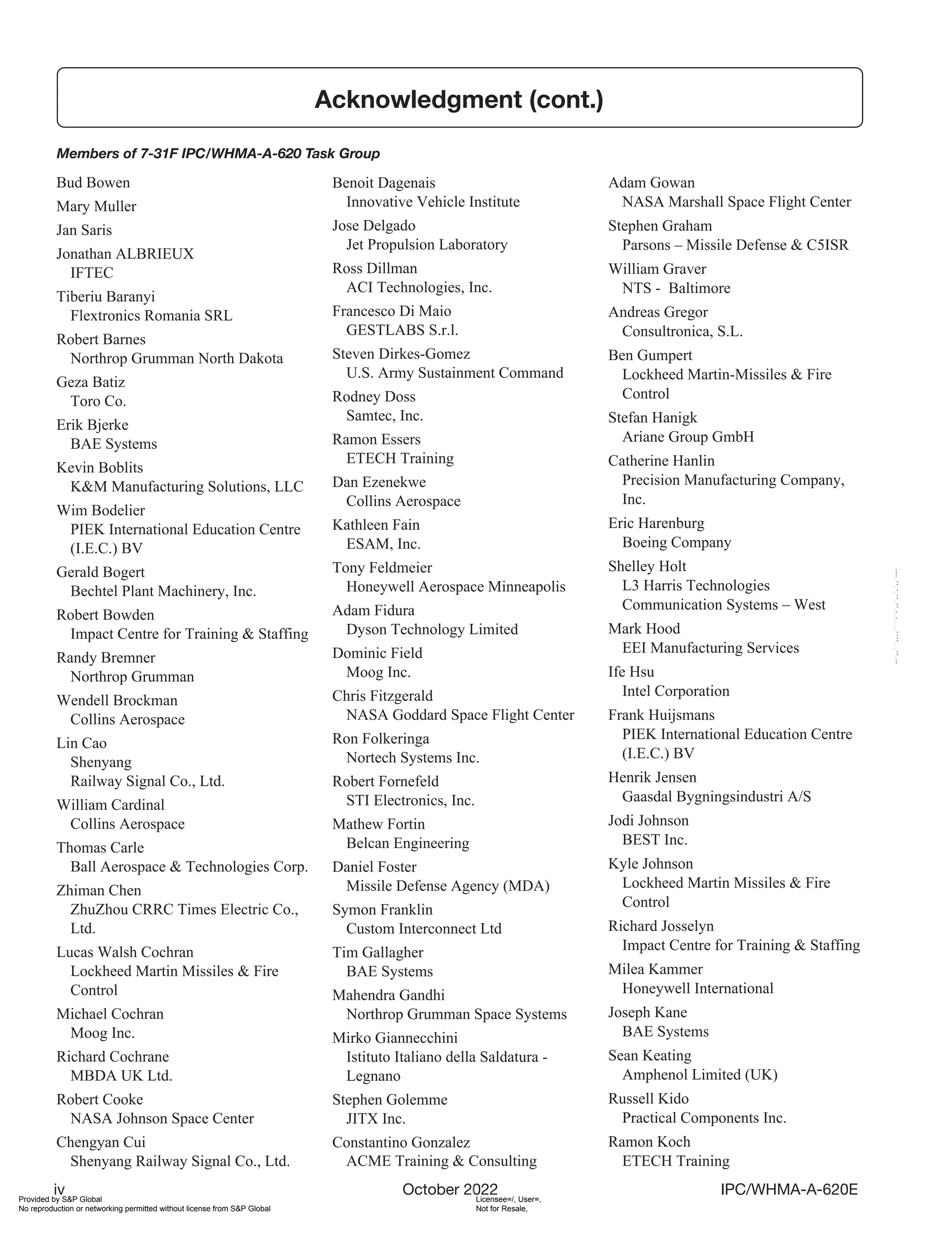 IPC-WHMA-A-620E EN 2022 Requirements and Acceptance for Cable and Wire ...