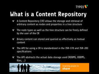 Implementing a JSR-283 Content Repository in PHP | PDF | Databases | Computer Software and ...